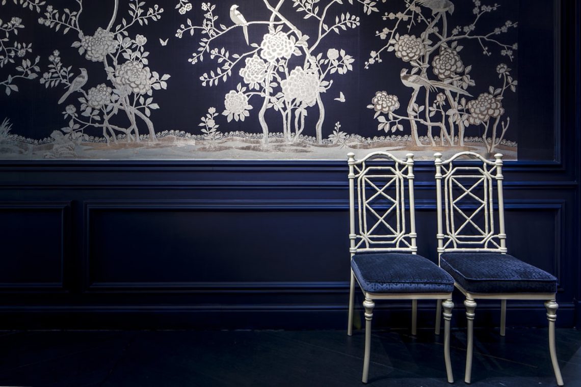 Royal Blue Corridor Salon Residence - HOOG.design - Exclusieve woon- en ...