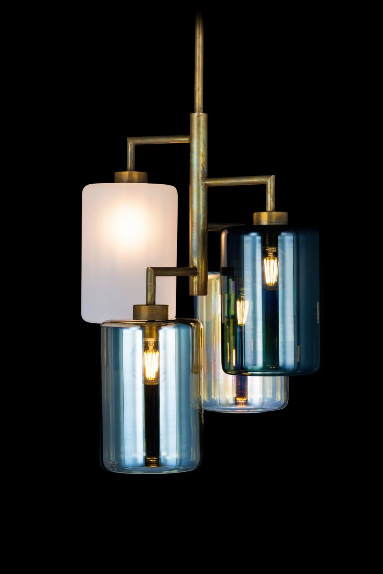 Modern style and light sculptures