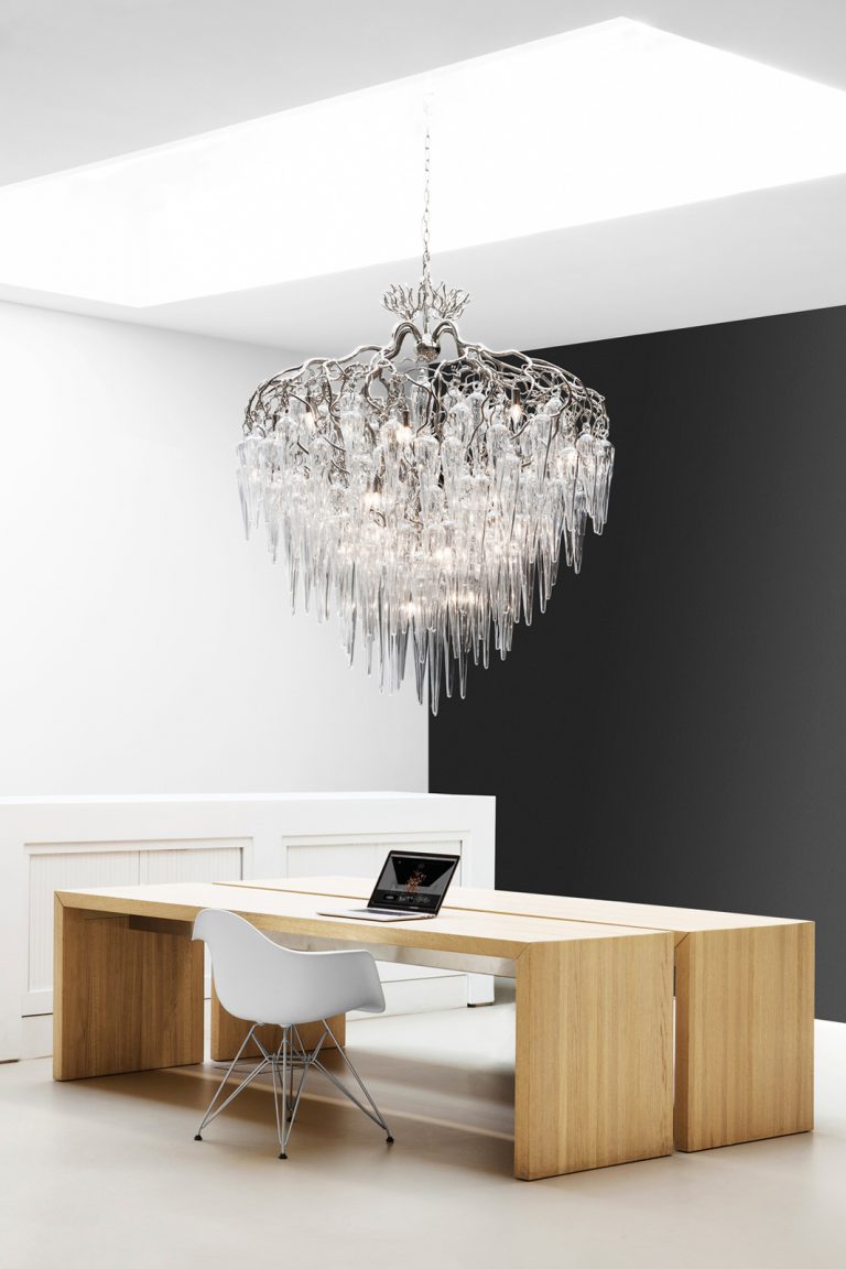 Modern style and light sculptures