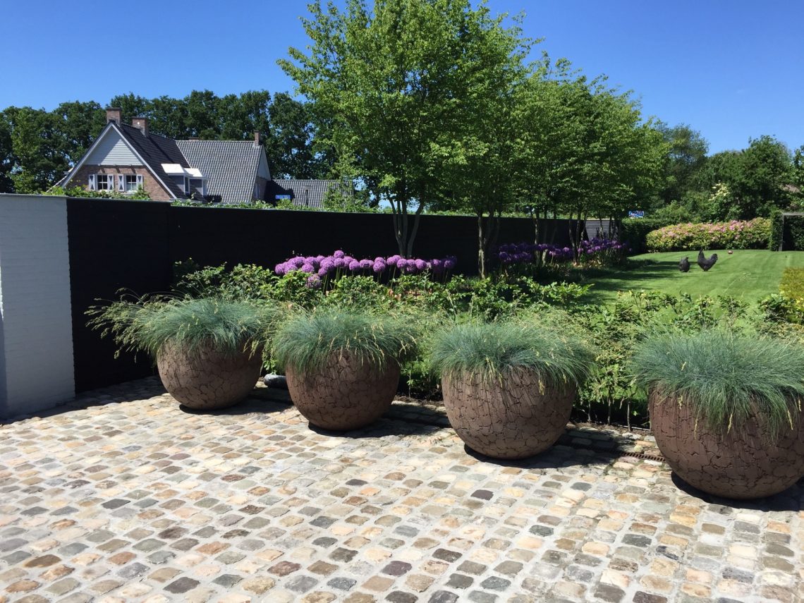 Strakke moderne tuin