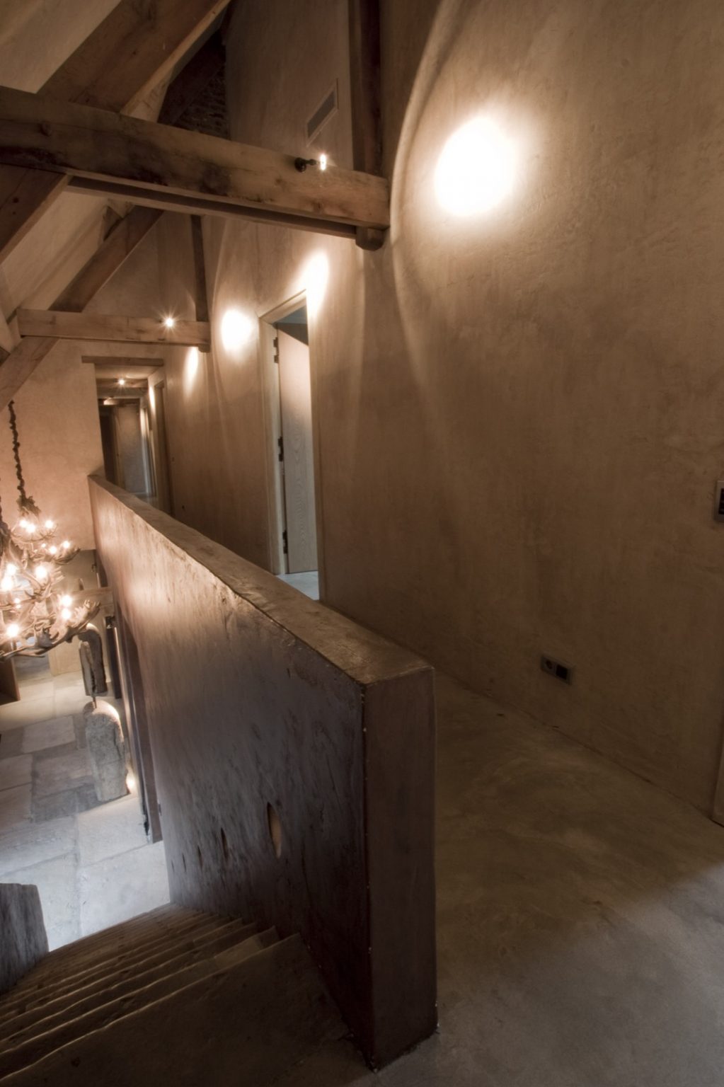 New construction long facade farm