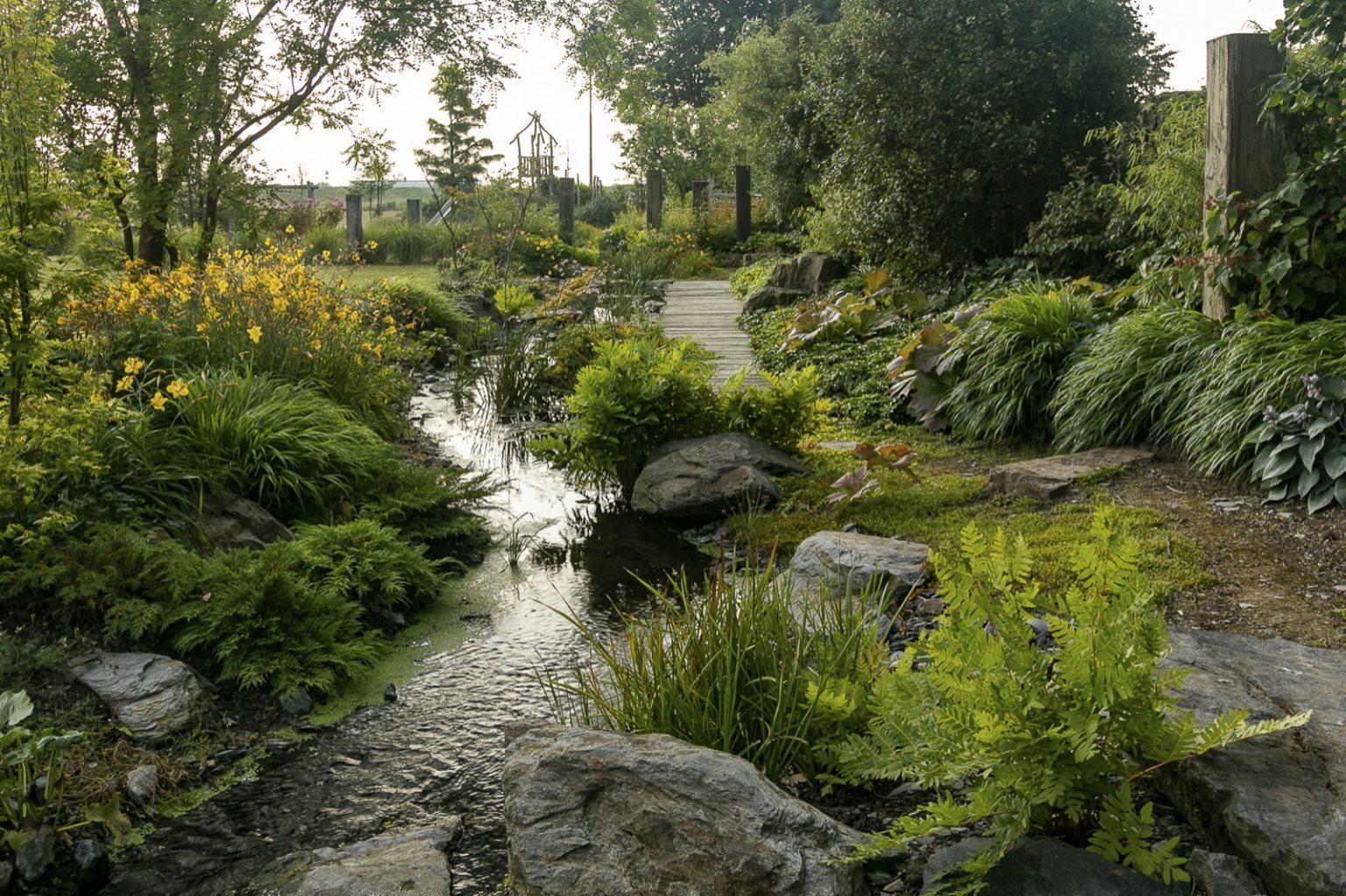 The Stream Garden