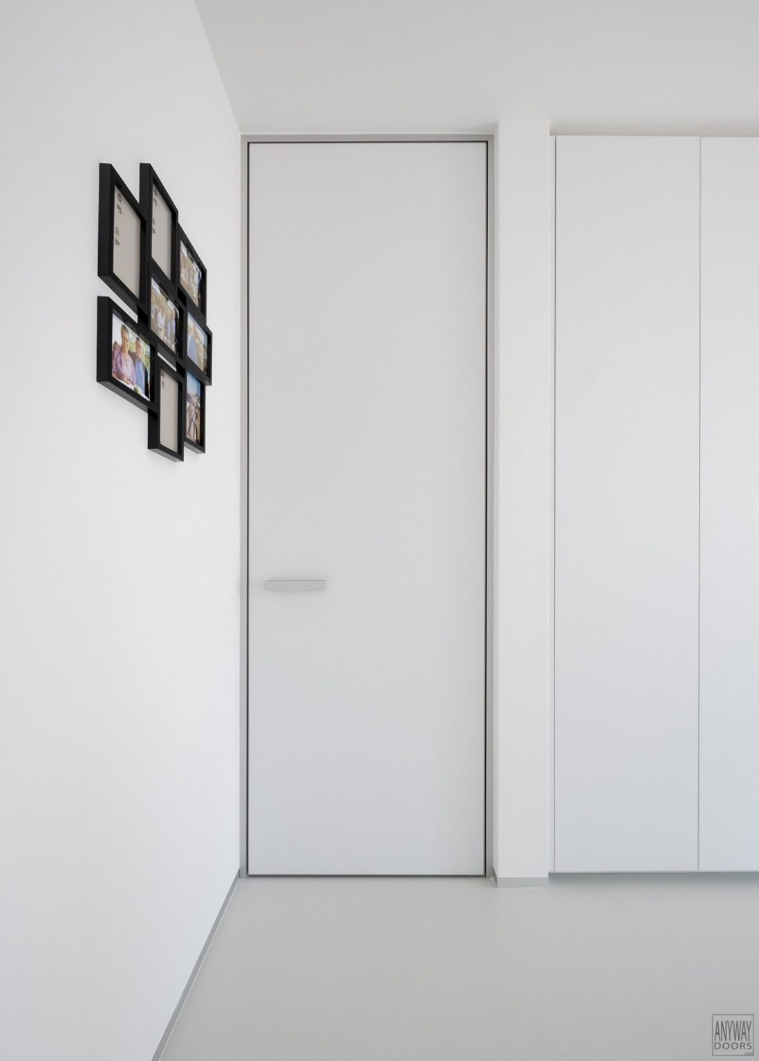 Custom floor-to-ceiling interior doors
