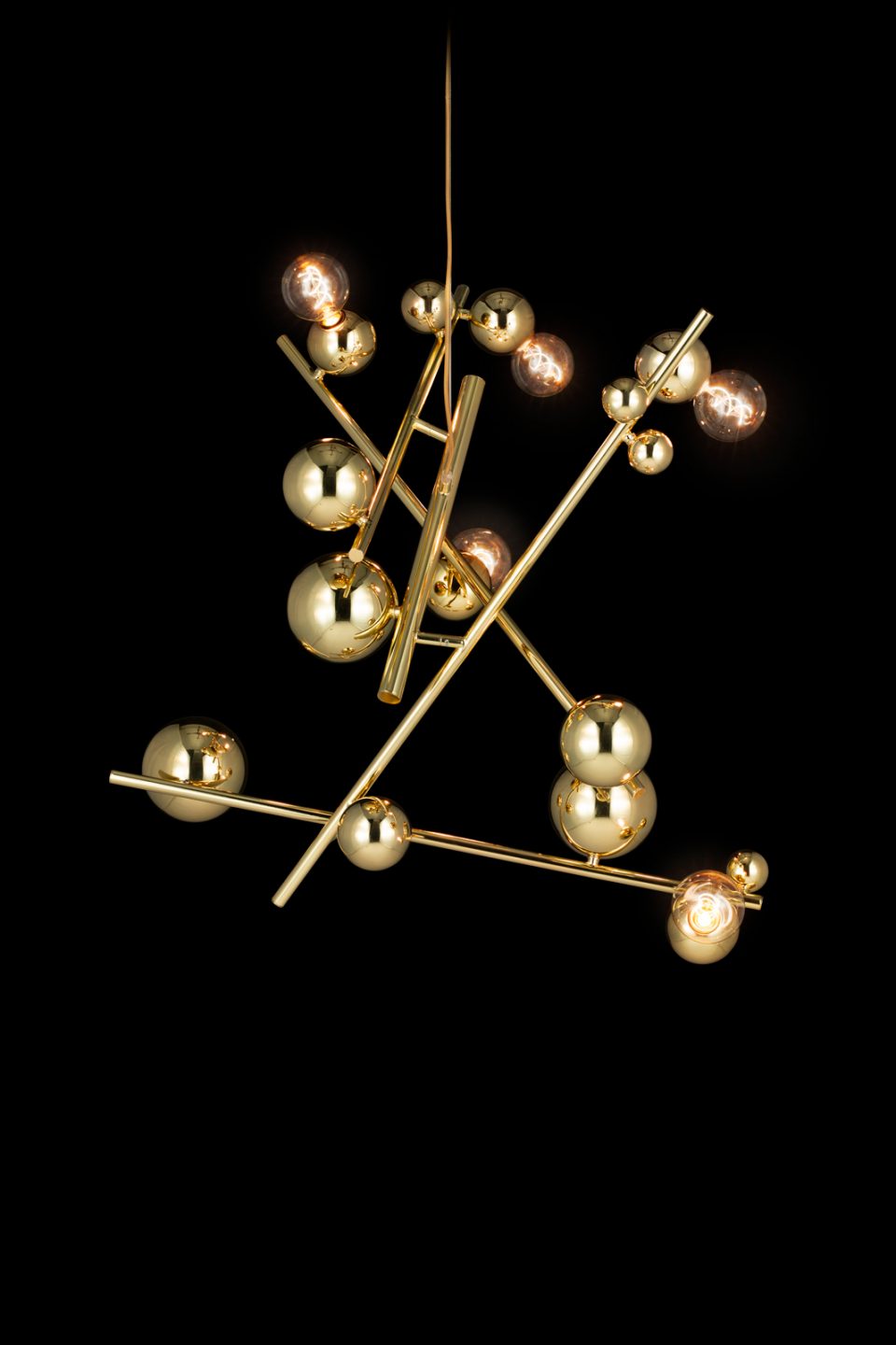 Lichtsculpturen en een landelijke stijl