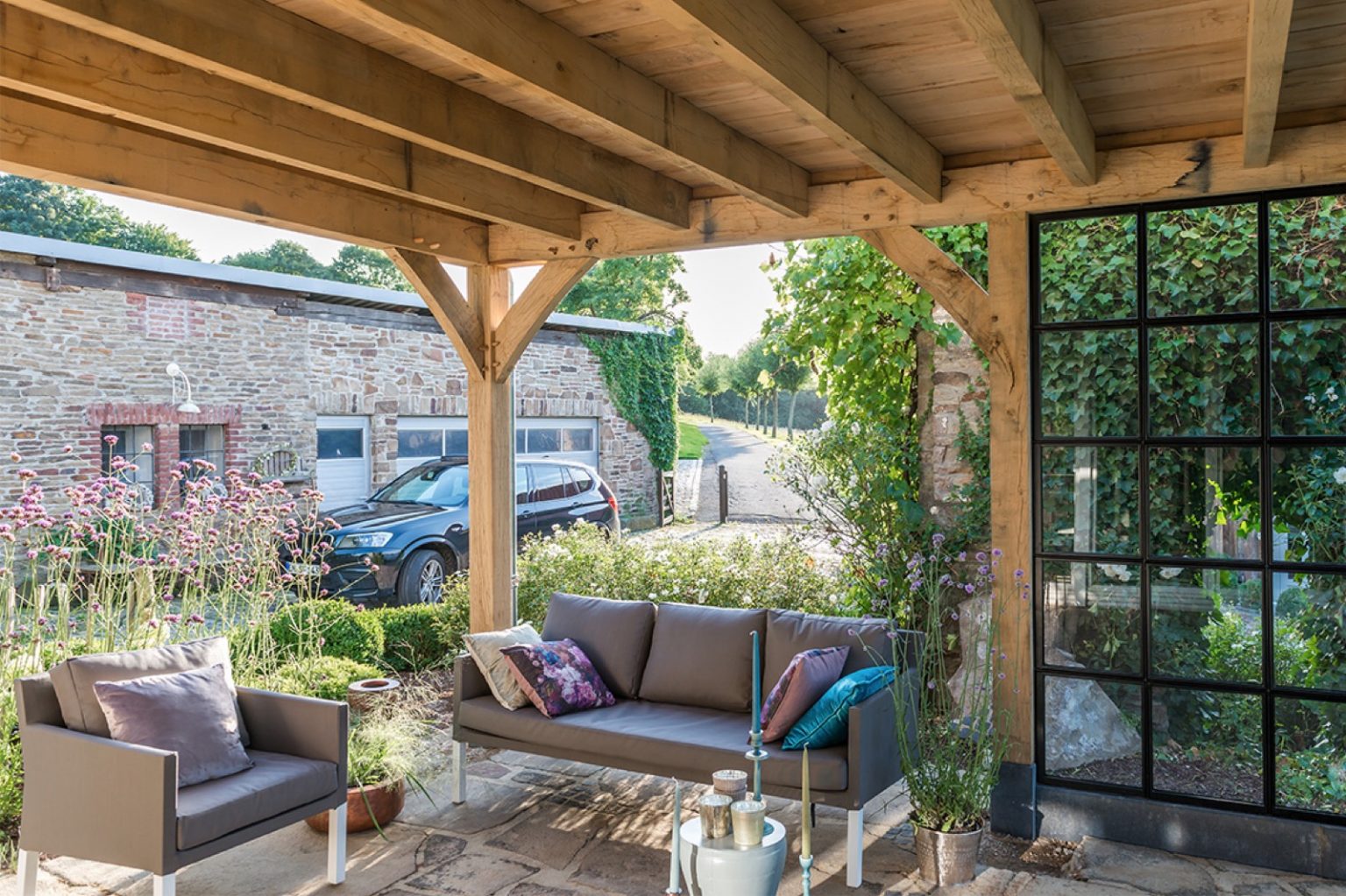 Luxe Houten Tuinkamer