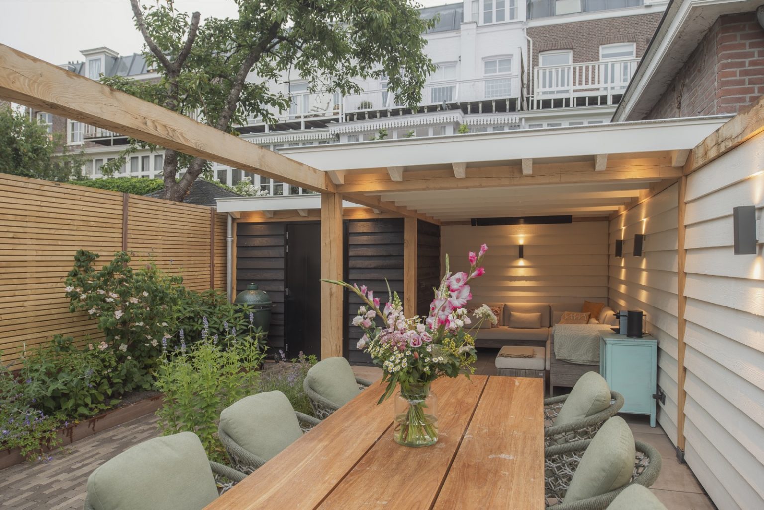 Overkapping met pergola Den Haag