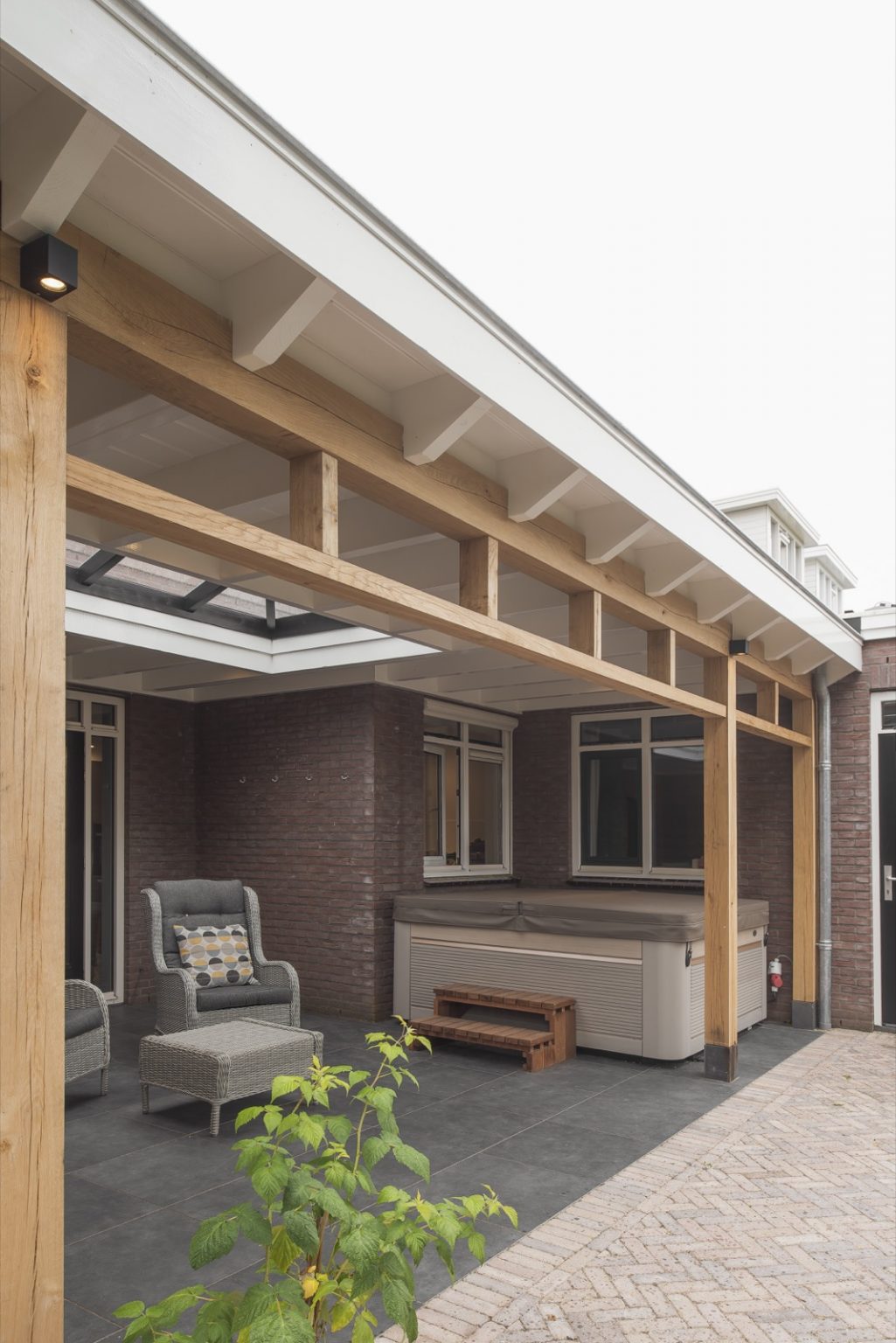 Overkapping aan het huis Den Haag - HOOG.design - Exclusieve woon- en ...