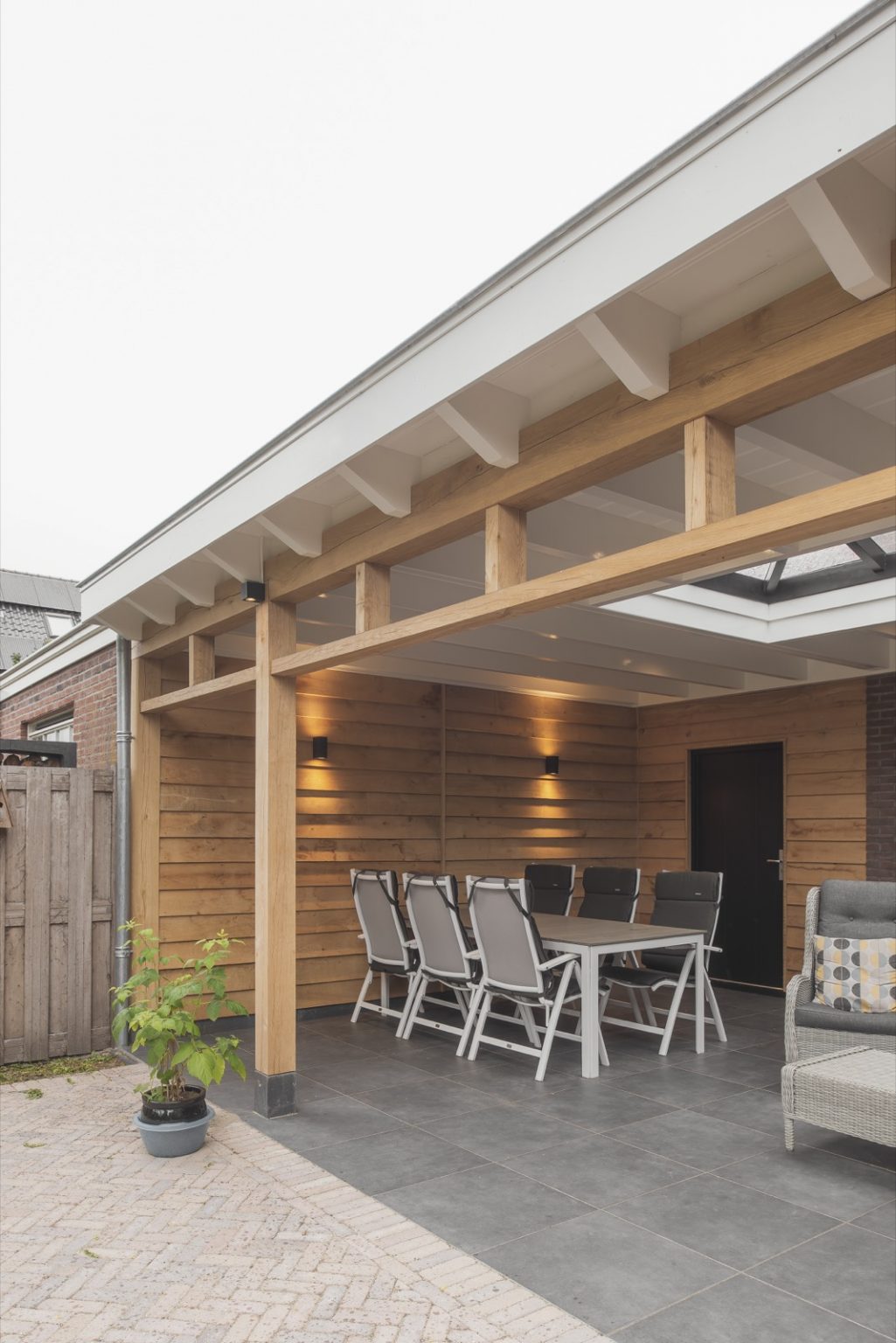 Overkapping aan het huis Den Haag - HOOG.design - Exclusieve woon- en ...