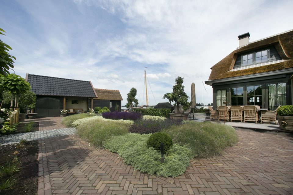 Thatched classic home with contemporary details