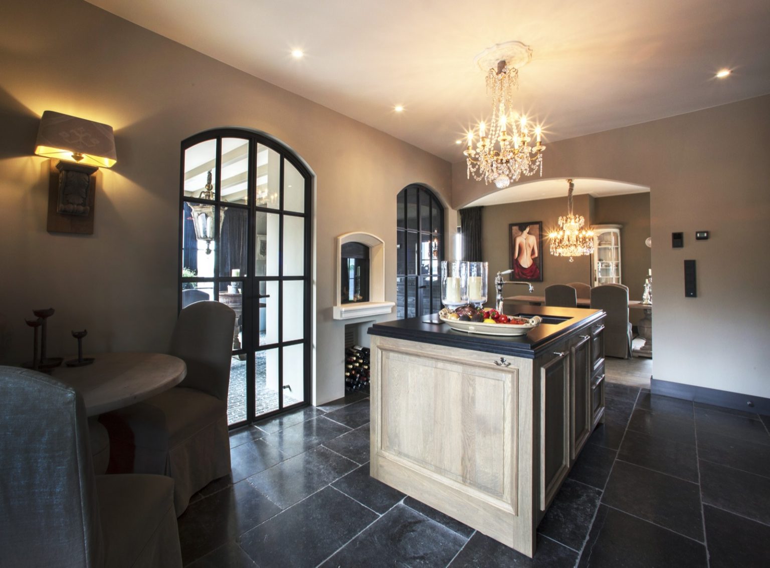 Thatched classic home with contemporary details