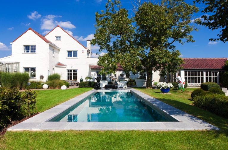 Exclusive stainless steel pool Overijse