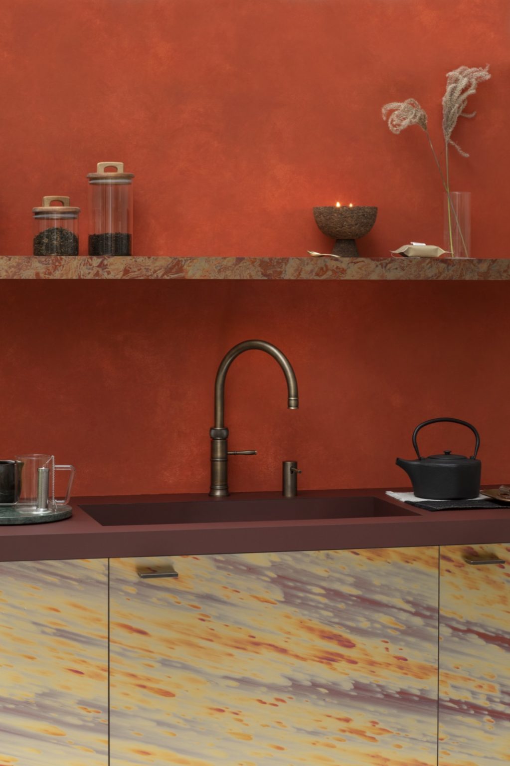 Classic Fusion Round Messing patina