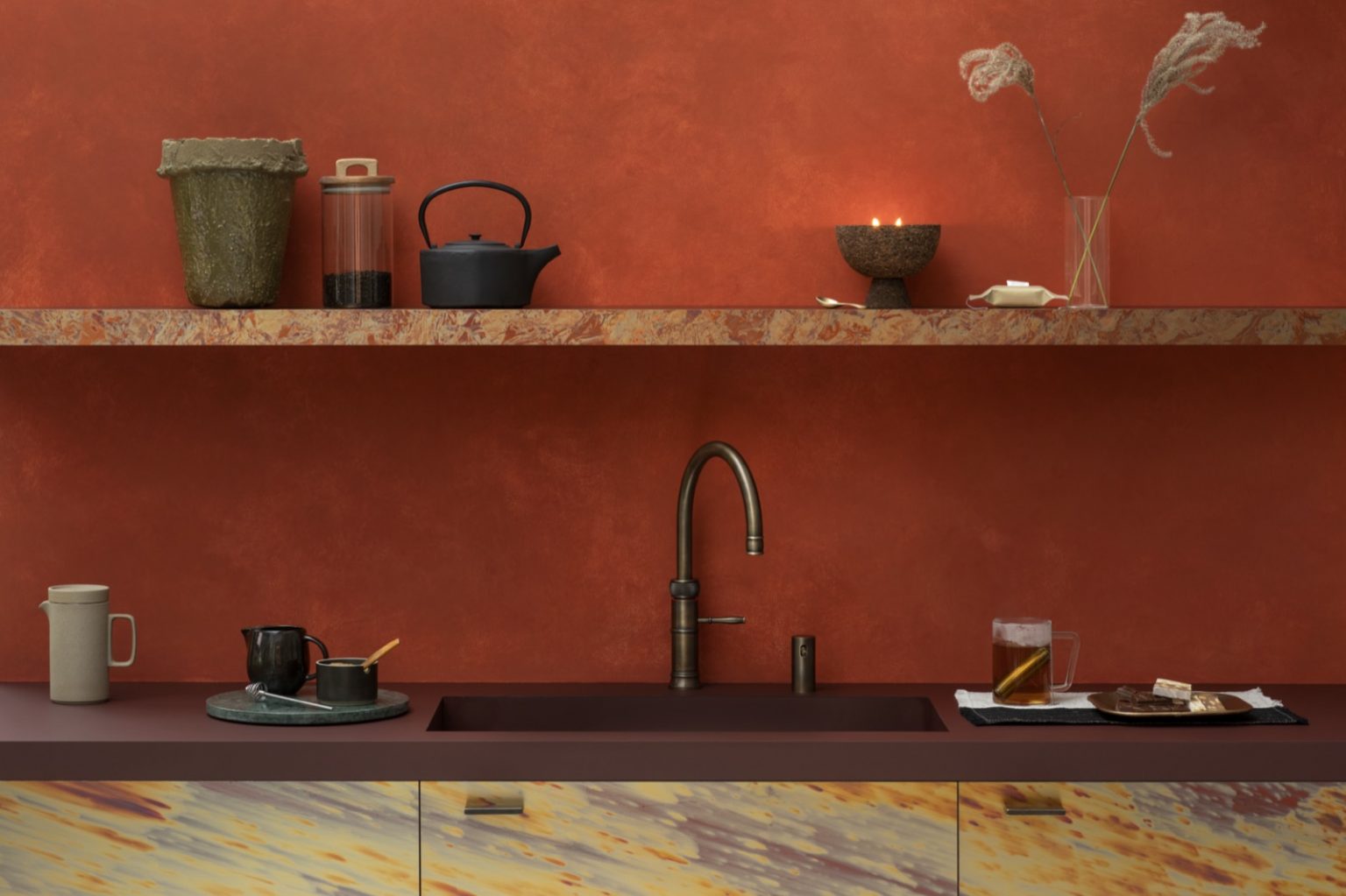 Classic Fusion Round Messing patina