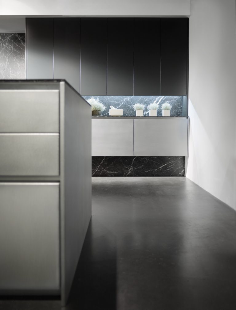 Eggersmann stainless steel matt lacquer