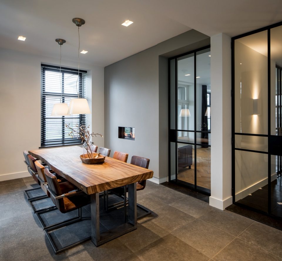 Steel doors in restored rectory - HOOG.design - Exclusive living inspiration