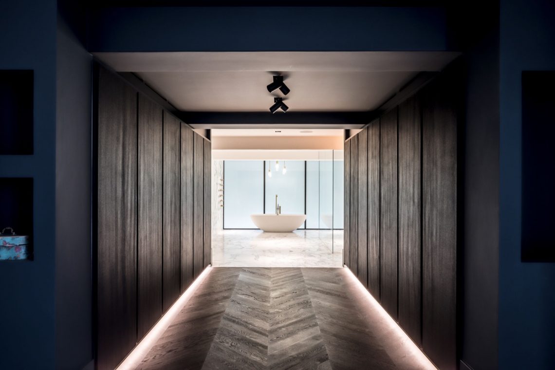 Strak interieurontwerp