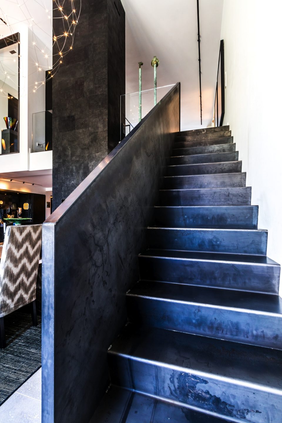 Steel design staircase