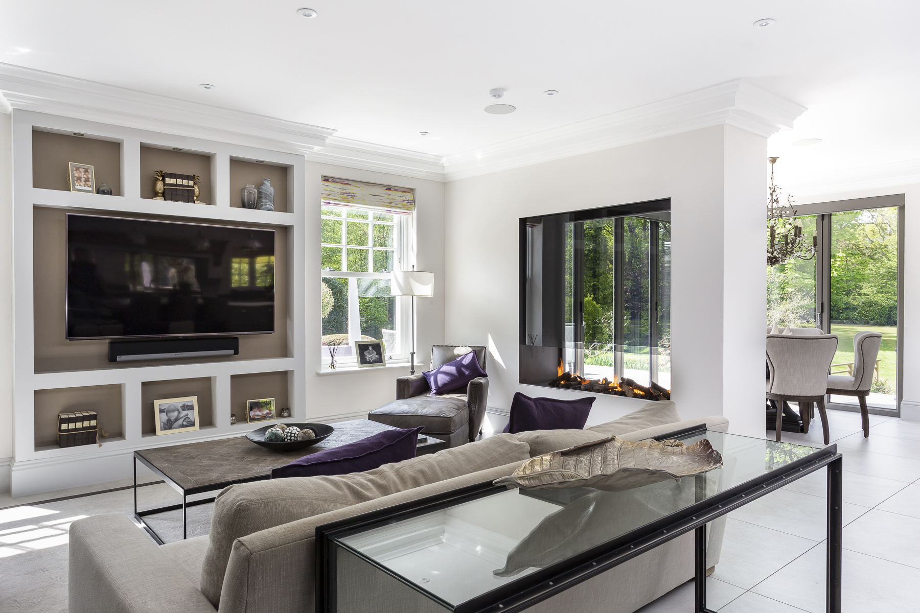 1400T Glazen Open Haard - HOOG.design - Exclusive living inspiration