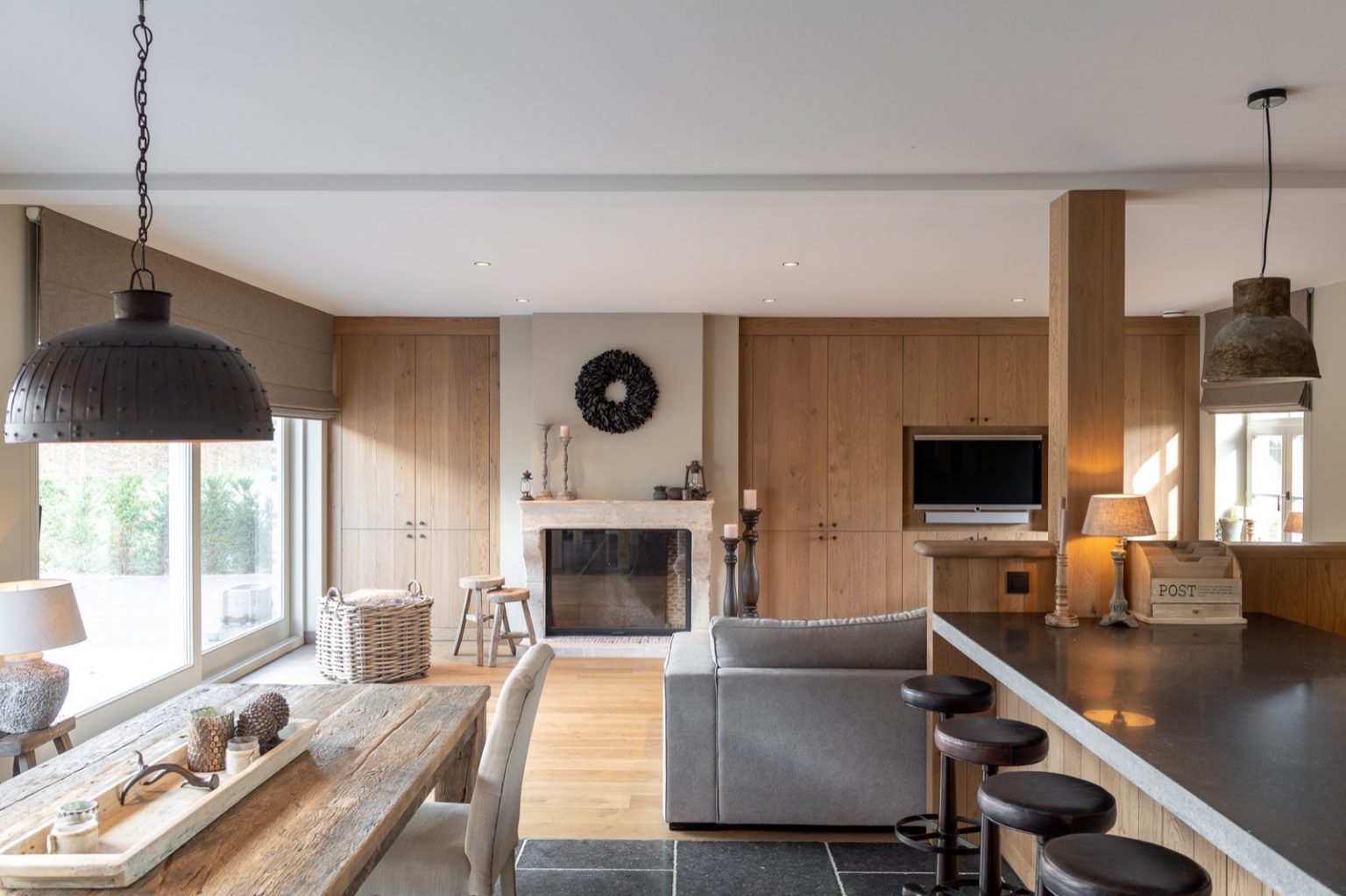 Custom country interior