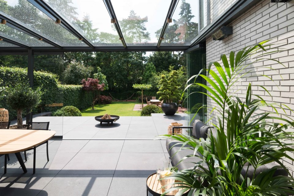 Aluminium overkapping glas Loïs – Zeist