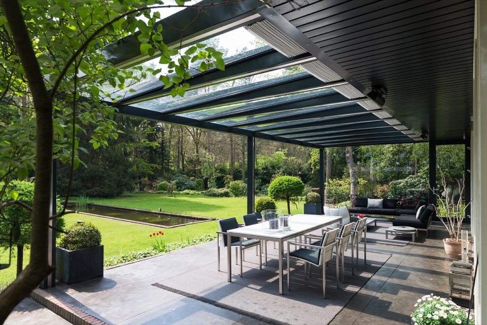 Stalen overkapping glas Vigo – Zeist