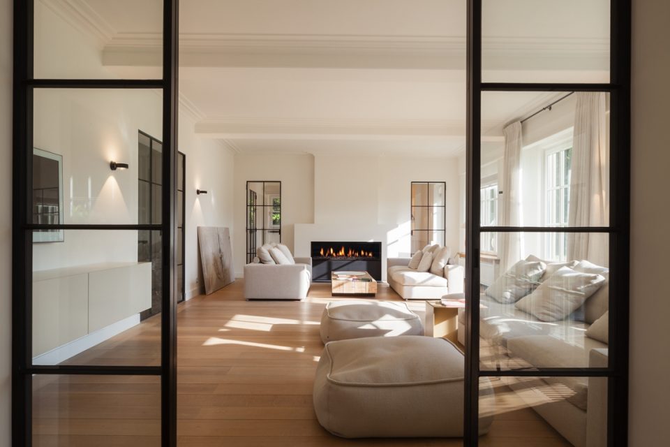 Renovation of a French classical villa in Oud-Heverlee