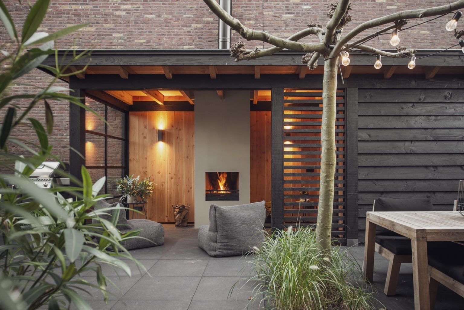 Sfeervolle overkapping Den Haag