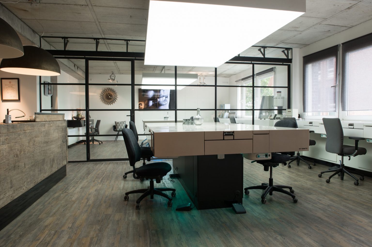 Inrichting werkruimte