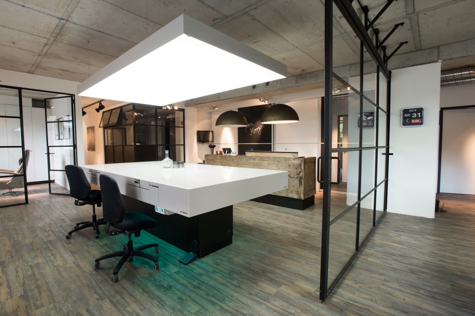 Inrichting werkruimte