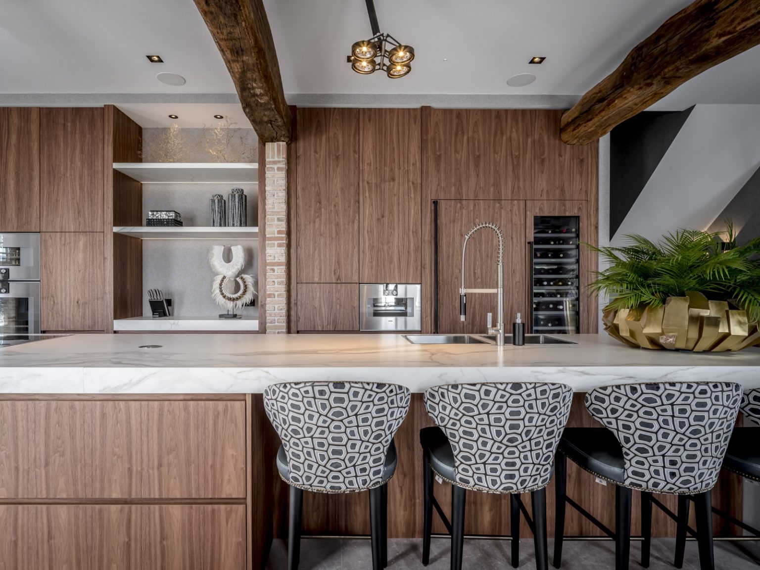 Luxury residential farmhouse