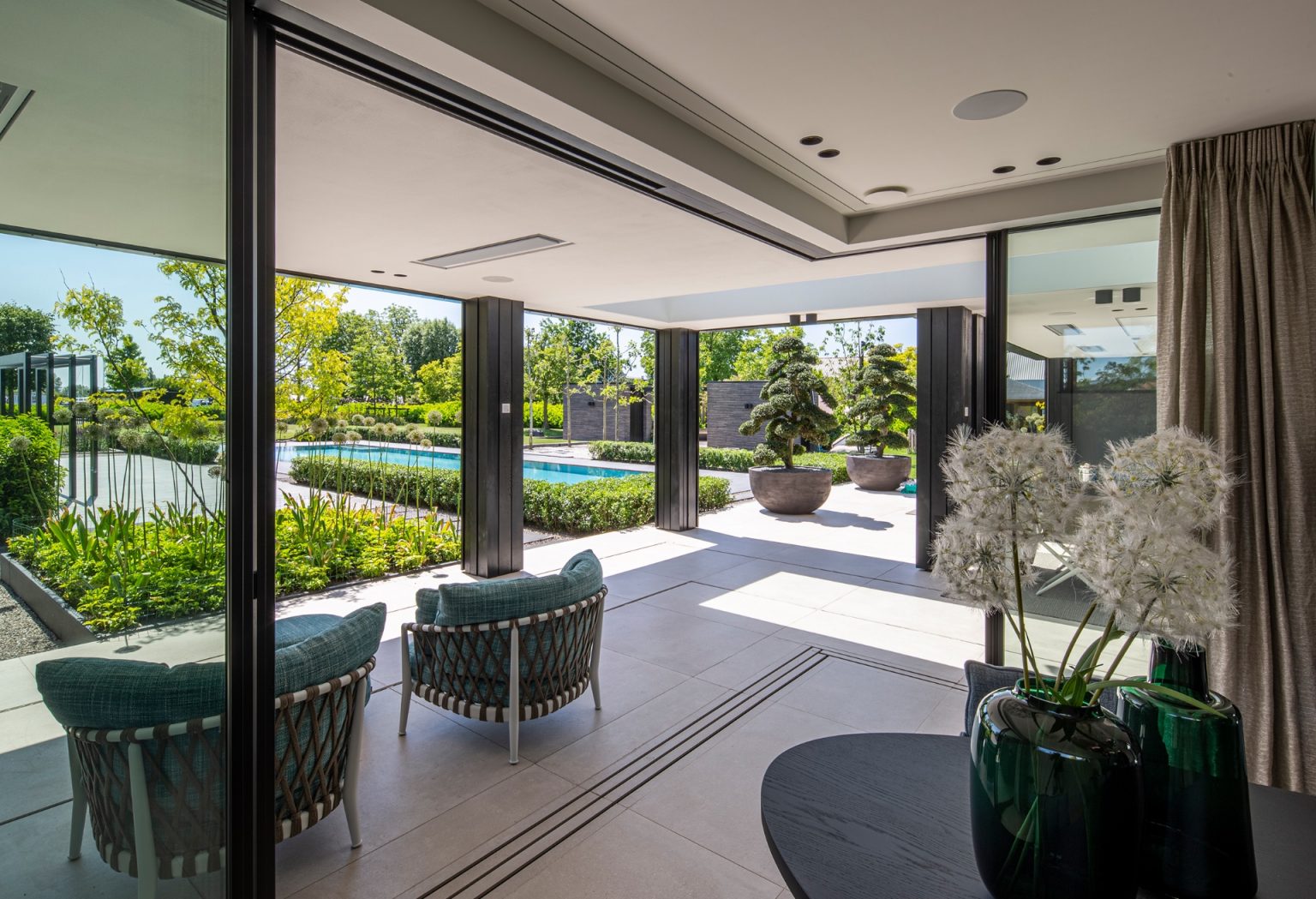 Modern waterfront villa