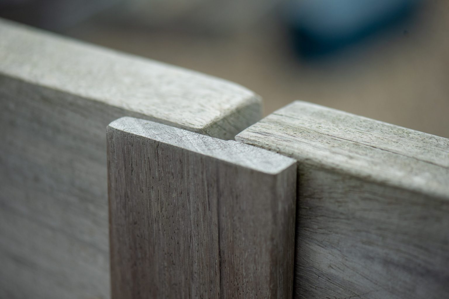 Houten poort geeft toegang tot oase van rust