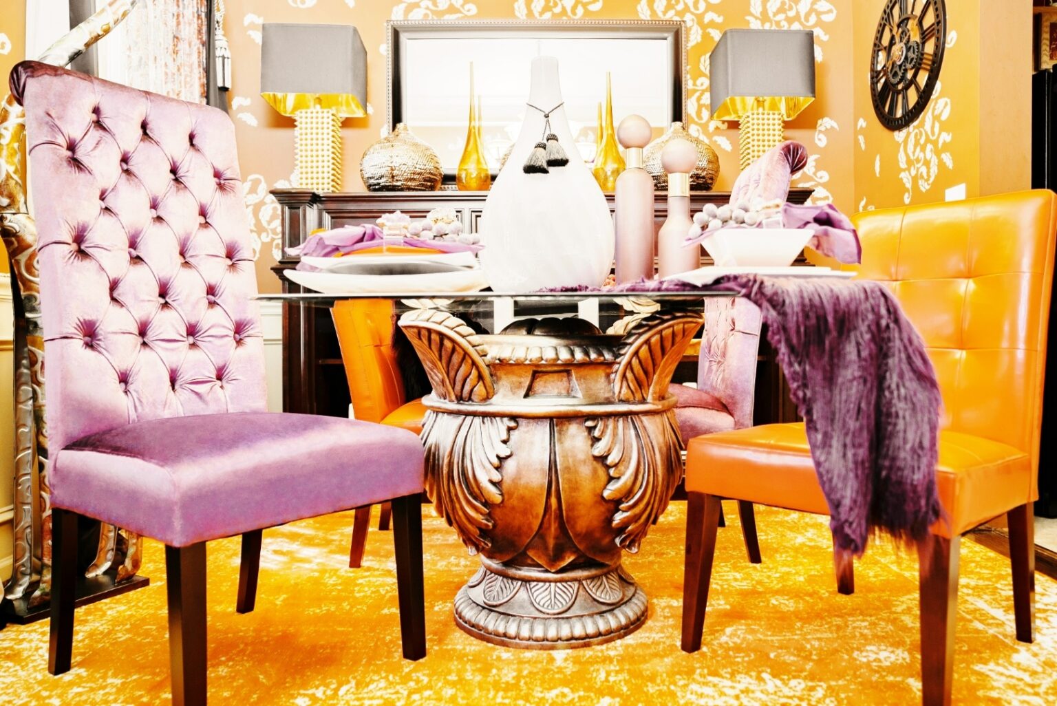 GEDETAILLEERDE EETKAMER