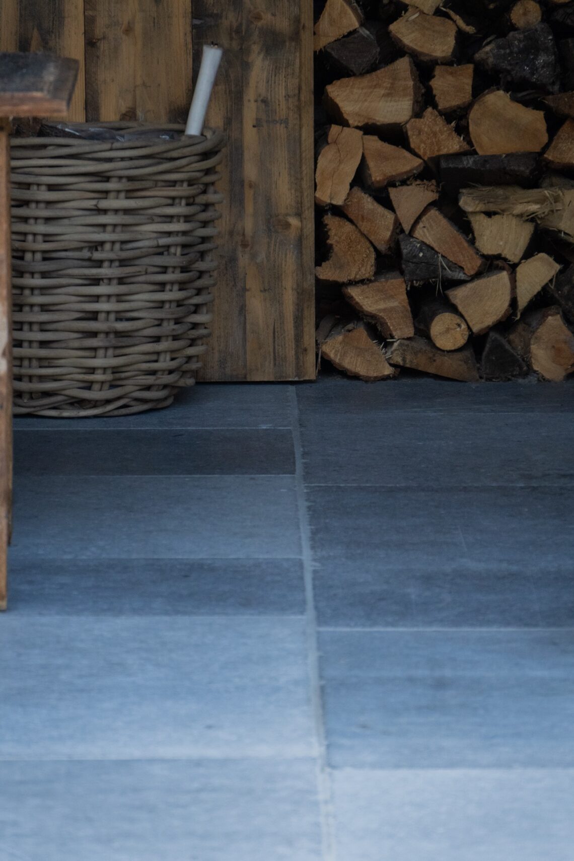 Belgische Blauwe Steen Terras Zwembad