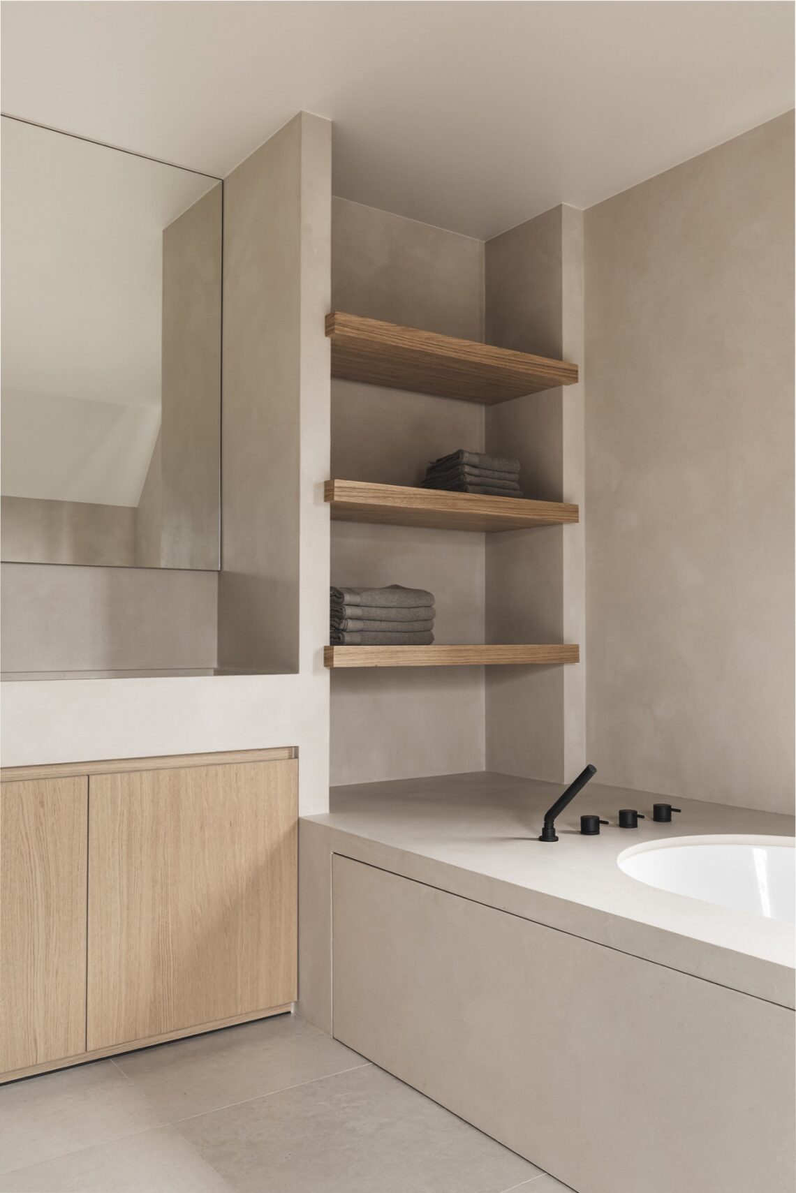 Oasis of calm through the use of soft, homogeneous and seamless ...