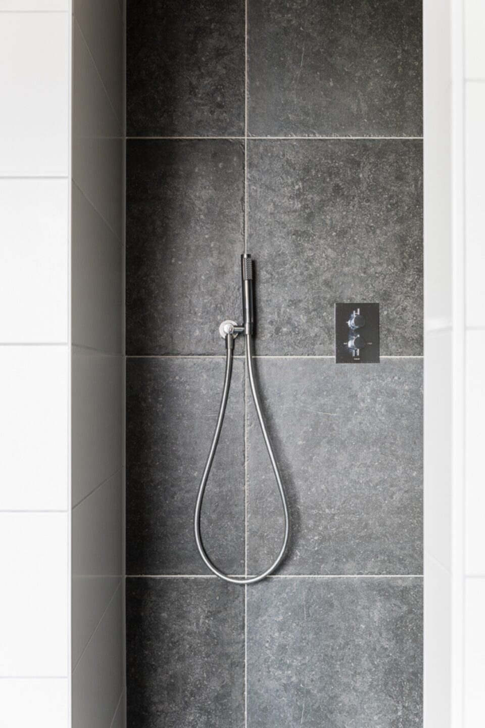 Stijlvolle badkamer met een losstaand bad