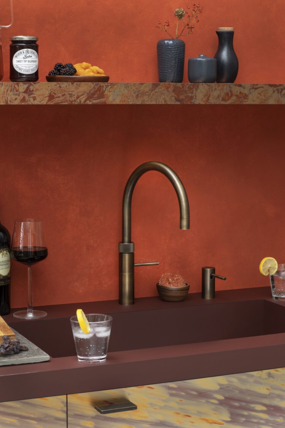 Classic Fusion Round Messing patina