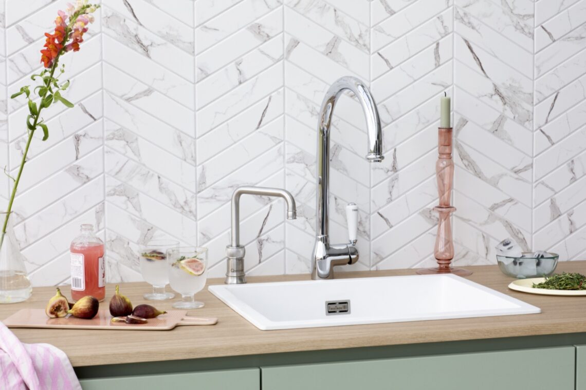 Classic Nordic Single Tap Square Stainless Steel - HOOG.design ...