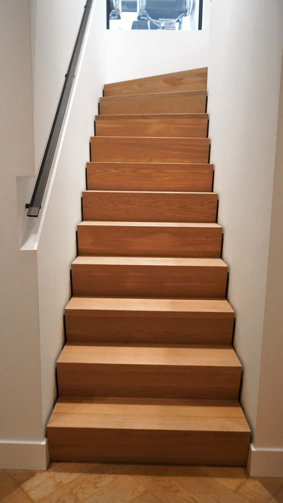 Houten trap in Amsterdam