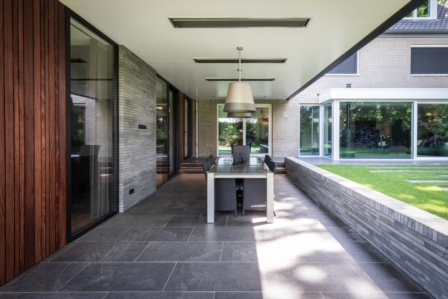 Residential house with exclusive interior