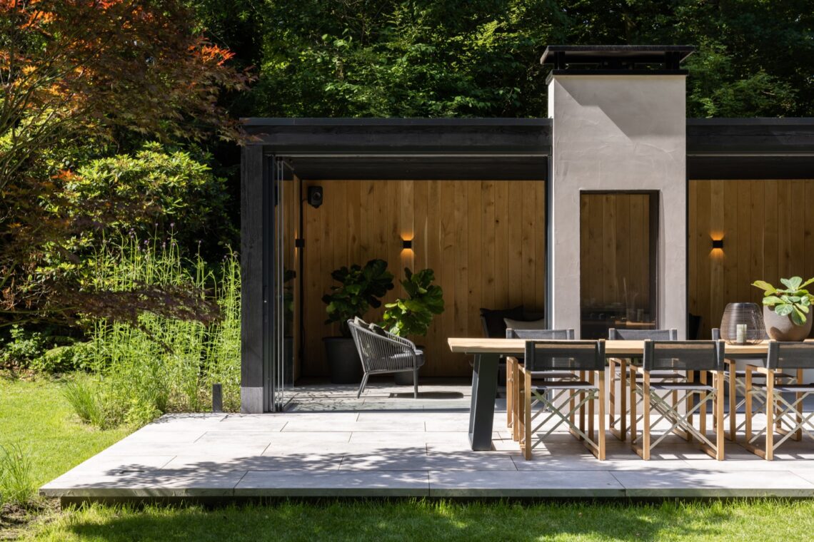 Luxe tuinkamer