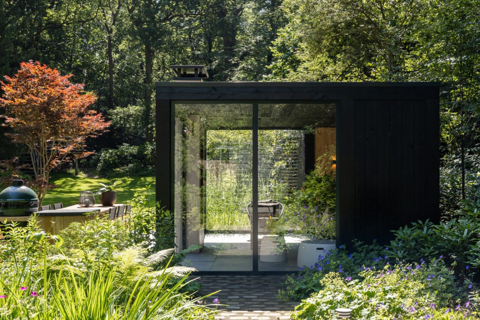 Luxe tuinkamer