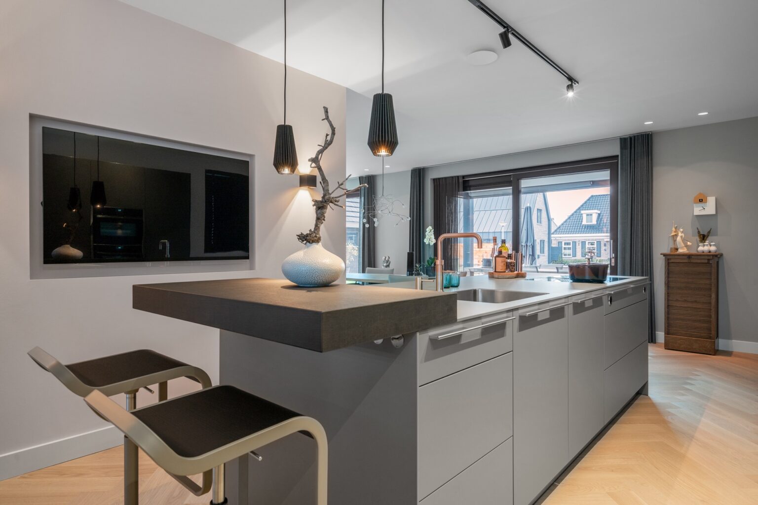 Stoer kookeiland als eyecatcher in Arnhem – bulthaup b3