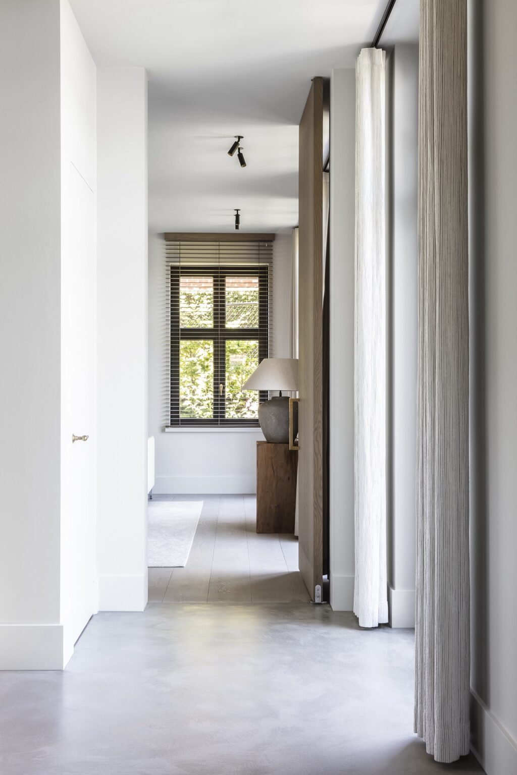 Contemporary authentic home with a modern interior