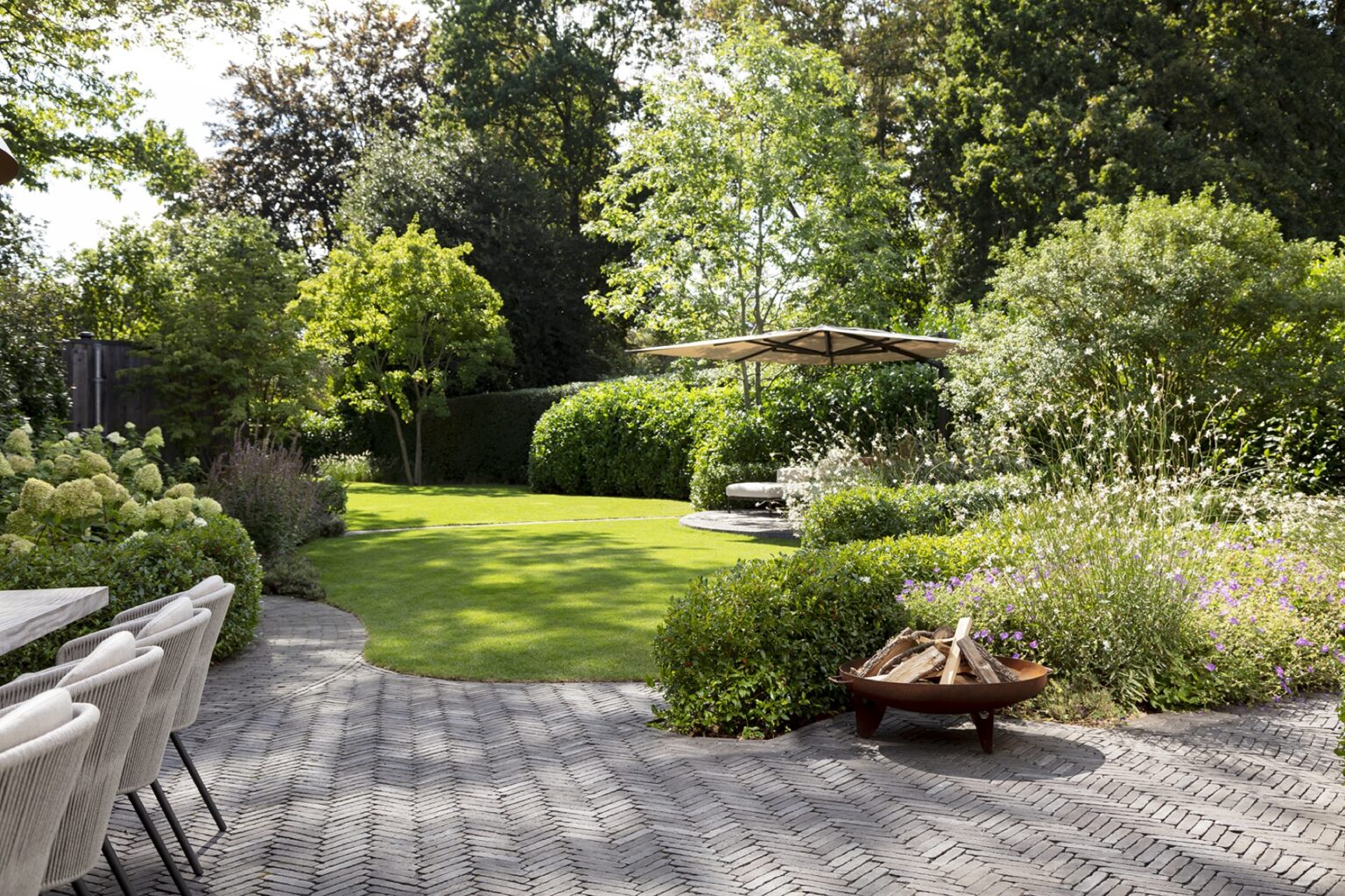 Exclusive coastal garden in Knokke
