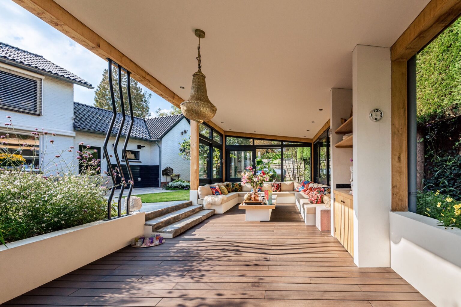 Sfeervolle tuininrichting