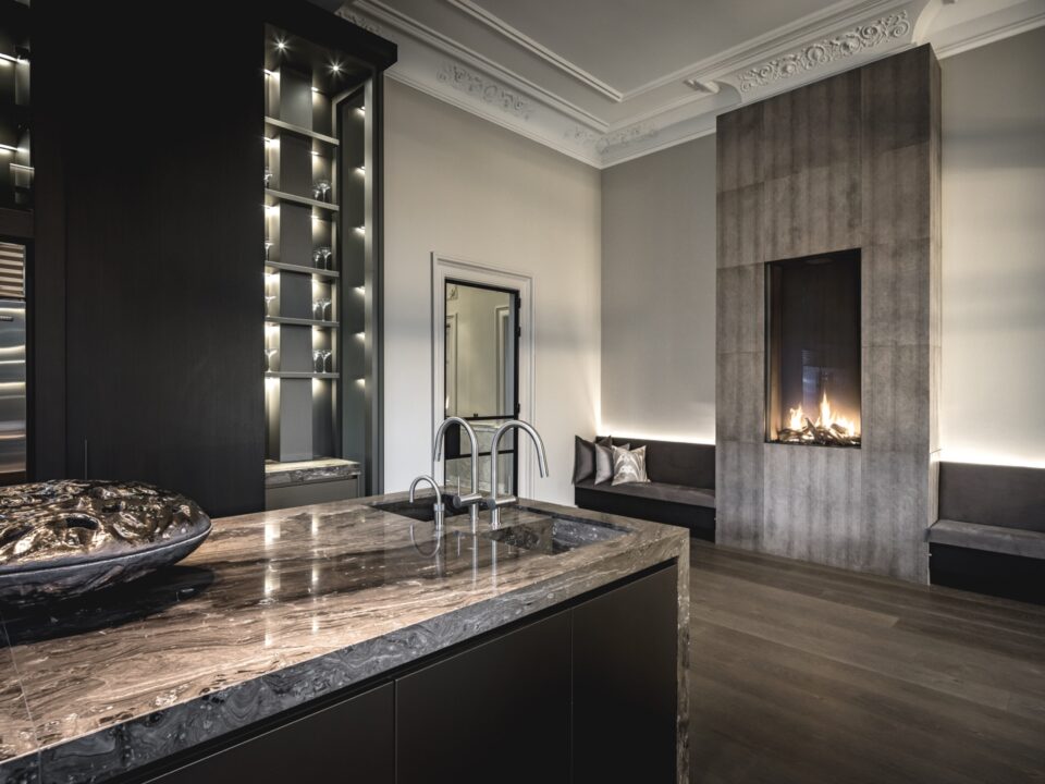 Luxury kitchen with prestigious look