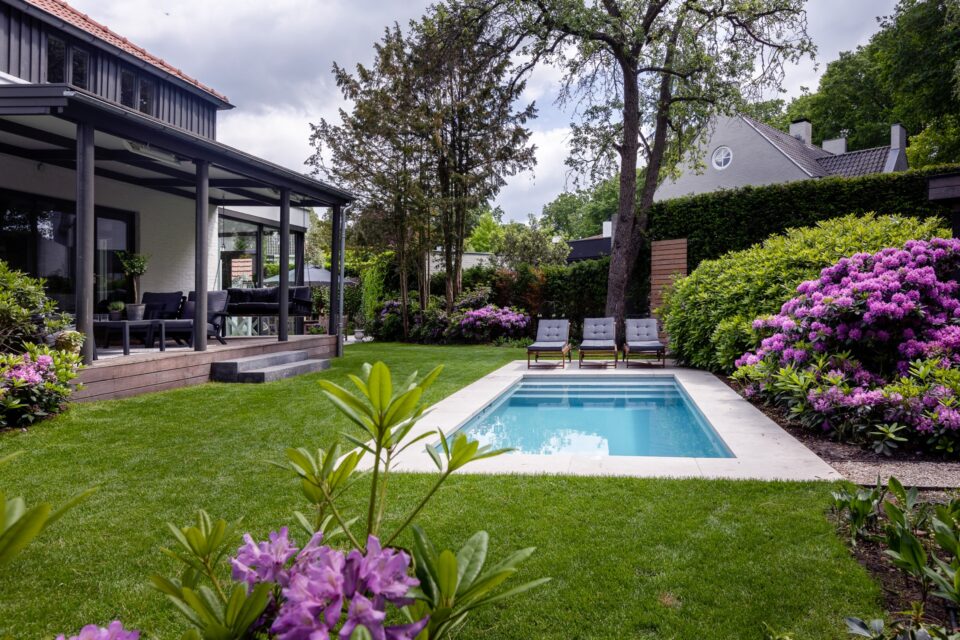 Zwembad tuin Oisterwijk