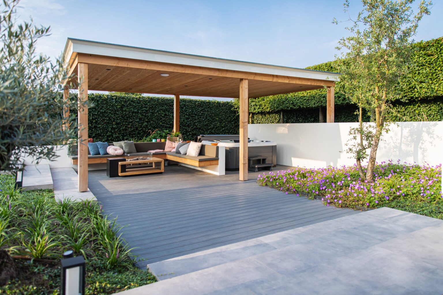 Project oprit en tuin