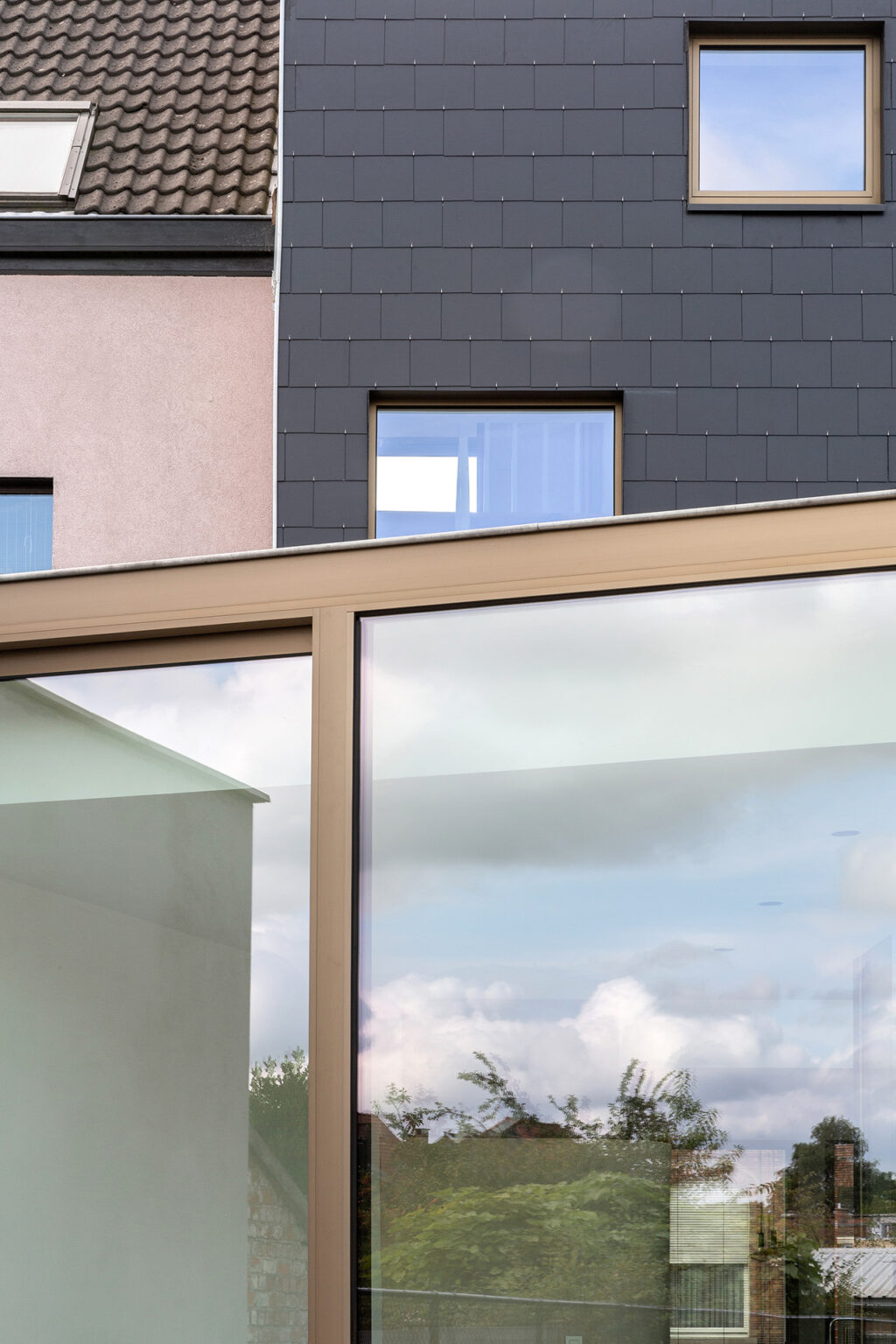 Unique residential house